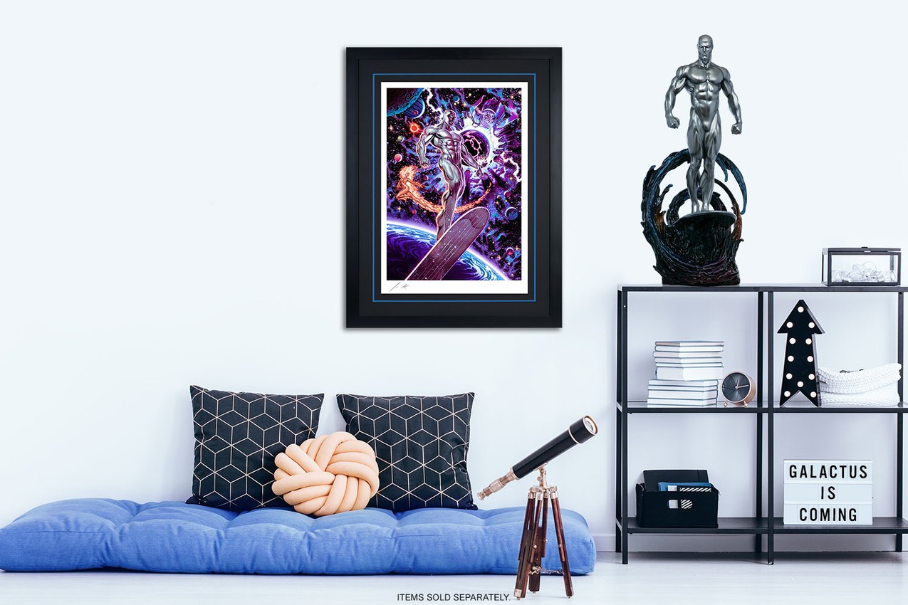 Heralds of Galactus Fine Art Print by John Keaveney | Sideshow Collectibles