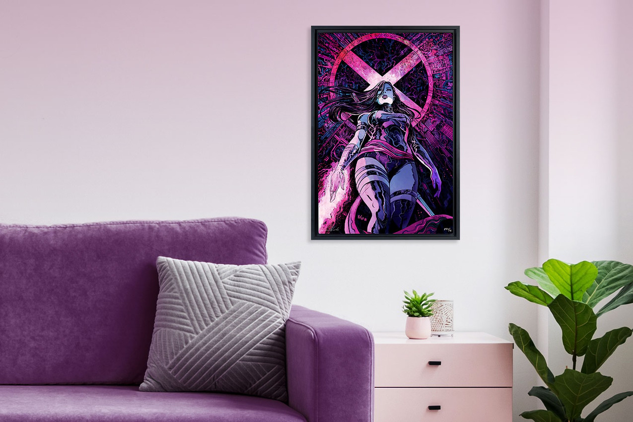 Psylocke Fine Art Print by Sideshow | Sideshow Collectibles