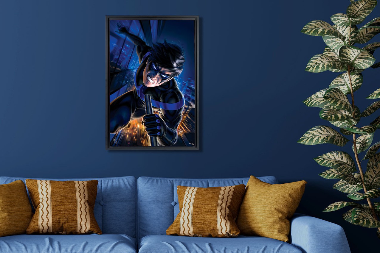 Nightwing Fine Art Print by Sideshow | Sideshow Collectibles