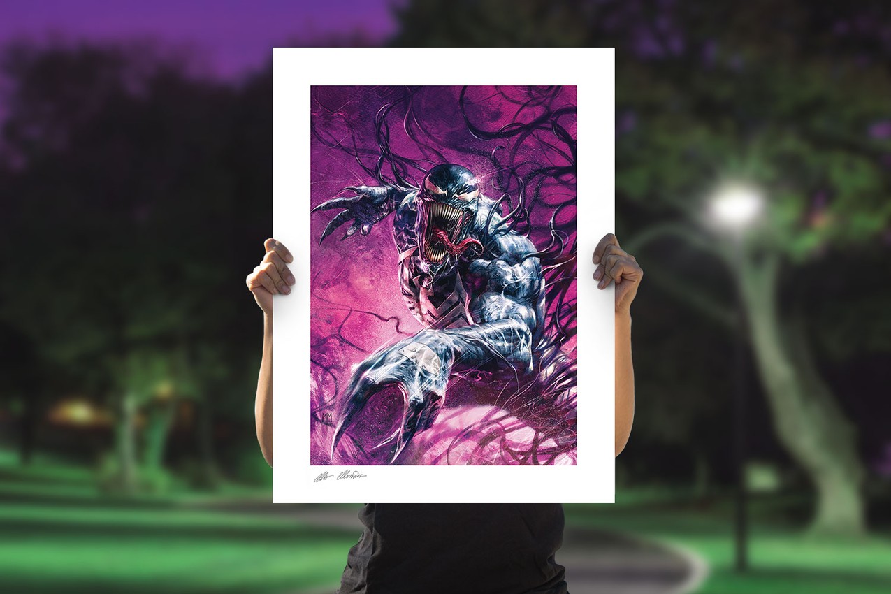 Venom #35 200th Issue Anniversary Fine Art Print by Marco Mastrazzo ...