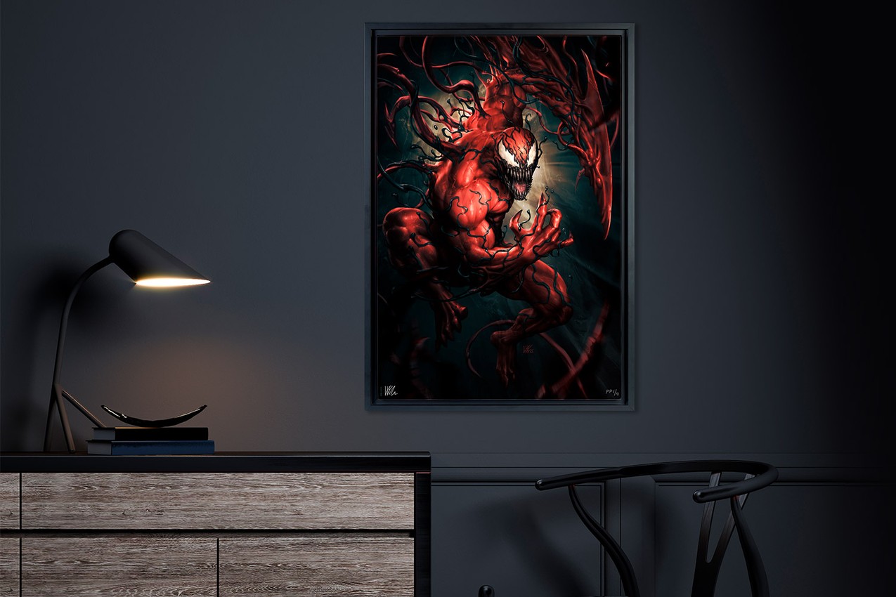 Carnage Fine Art Print by Kendrick Lim | Sideshow Collectibles