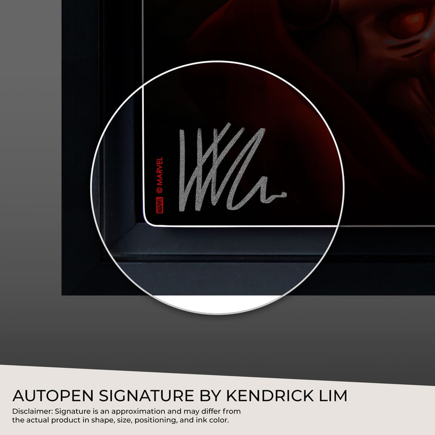 Elektra vs The Hand Fine Art Print by Kendrick Lim | Sideshow Collectibles