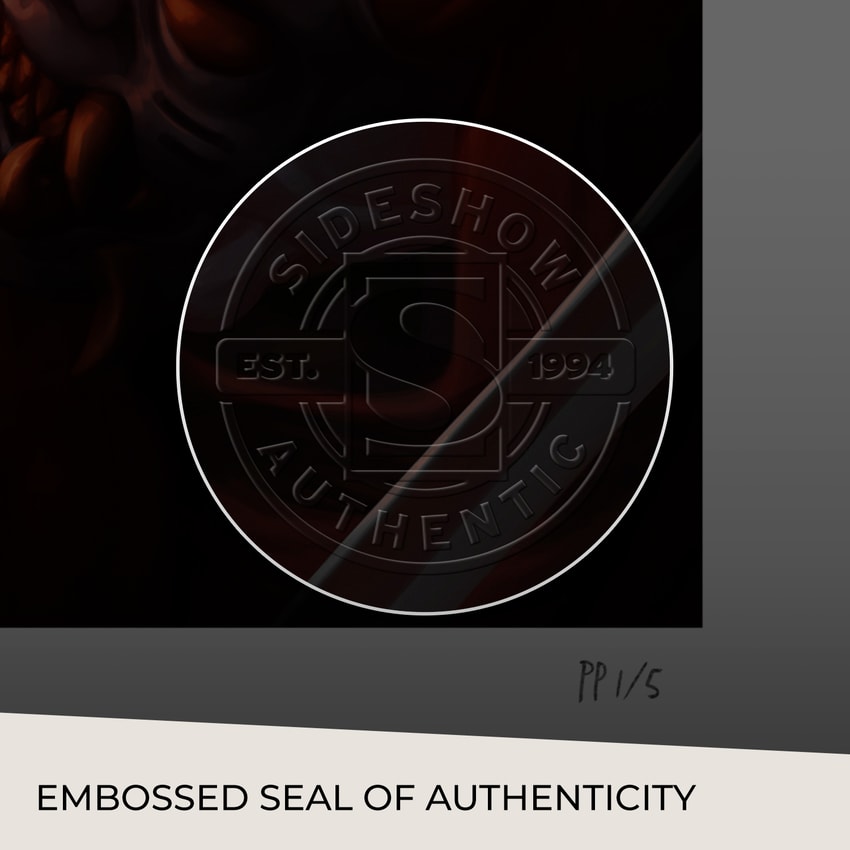 Elektra vs The Hand Fine Art Print by Kendrick Lim | Sideshow Collectibles