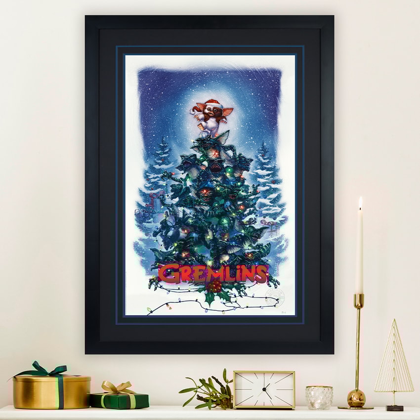 gremlins poster framed