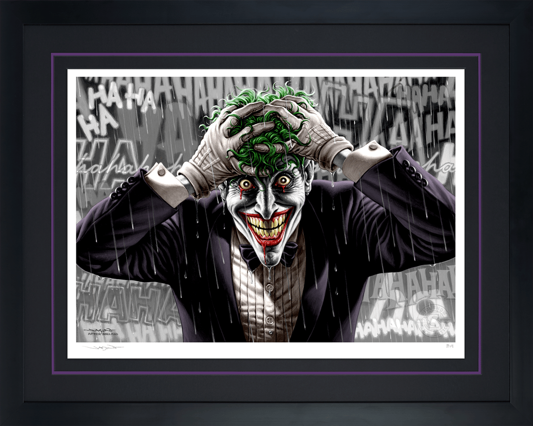 The Joker: Last Laugh Fine Art Print by Jason Edmiston | Sideshow ...