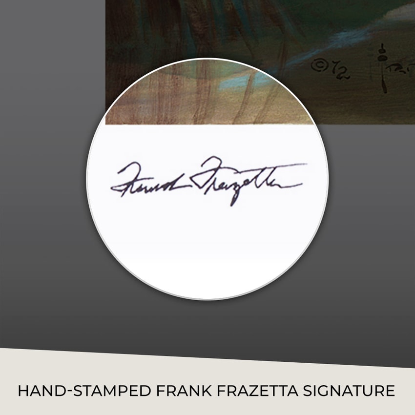 Monster Out of Time Fine Art Print by Frank Frazetta | Sideshow ...