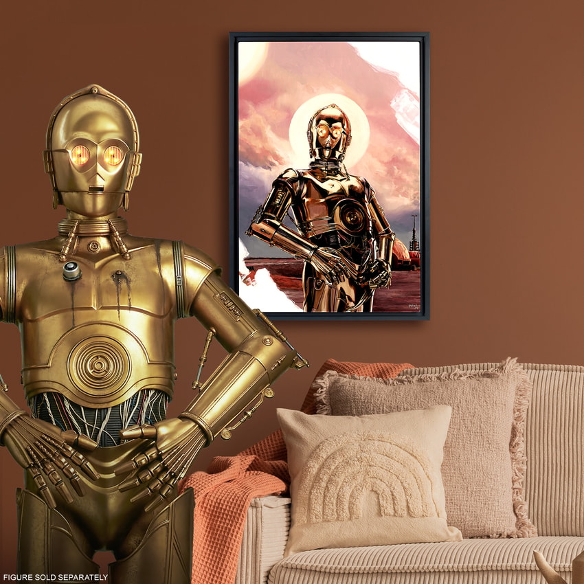 A New Hope: C-3PO Fine Art Print by Chris Valentine | Sideshow Collectibles