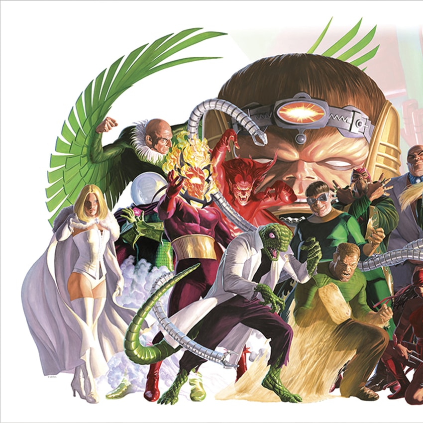 Marvel: Villains Fine Art Print by Alex Ross | Sideshow Collectibles