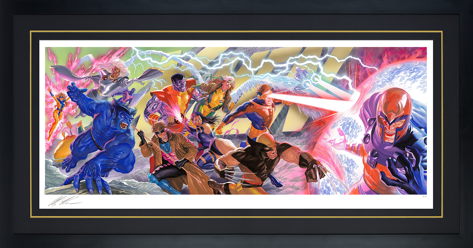 X-Men: 60th Anniversary Tribute Fine Art Print by Alex Ross | Sideshow ...