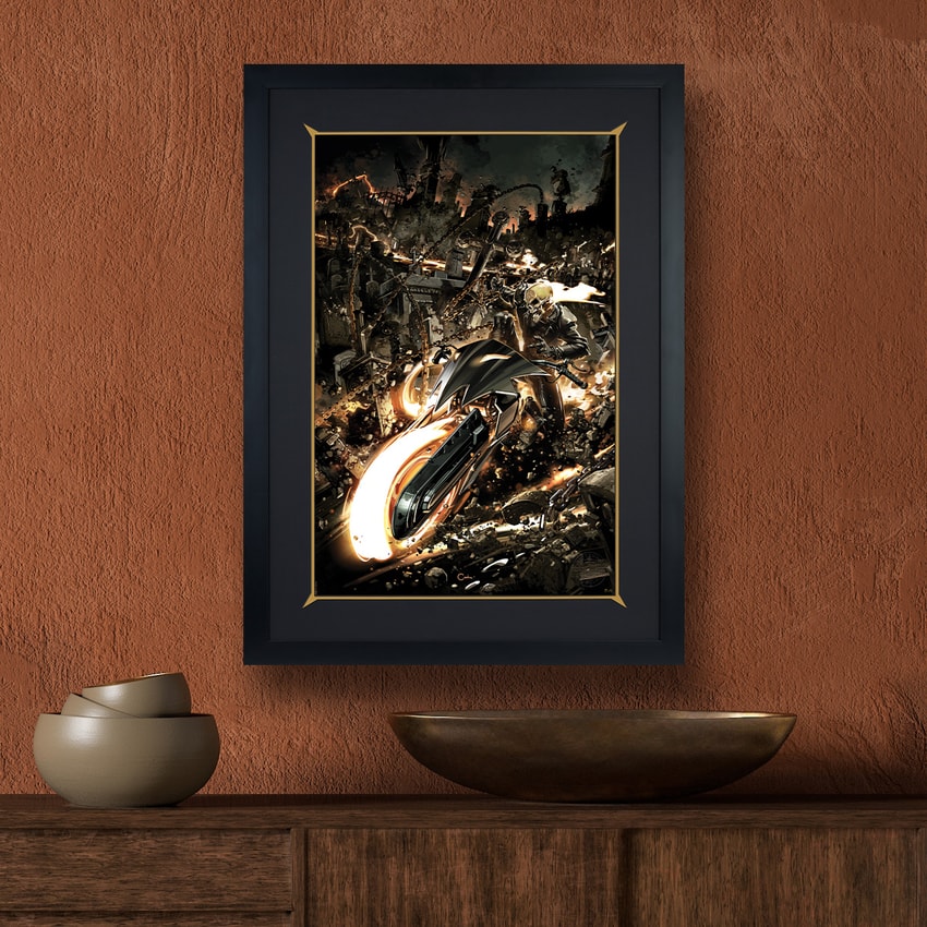 Ghost Rider Fine Art Print by Clayton Crain | Sideshow Collectibles