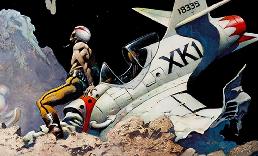 The Encounter Fine Art Print by Frank Frazetta | Sideshow Collectibles