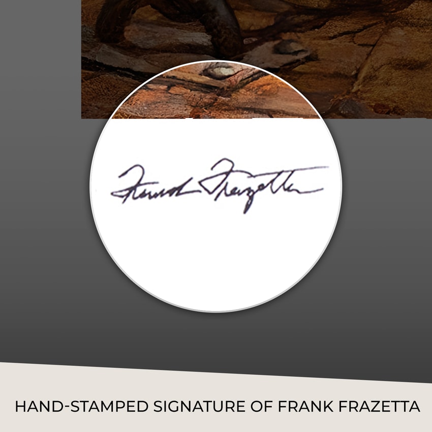 Chained Fine Art Print by Frank Frazetta | Sideshow Collectibles