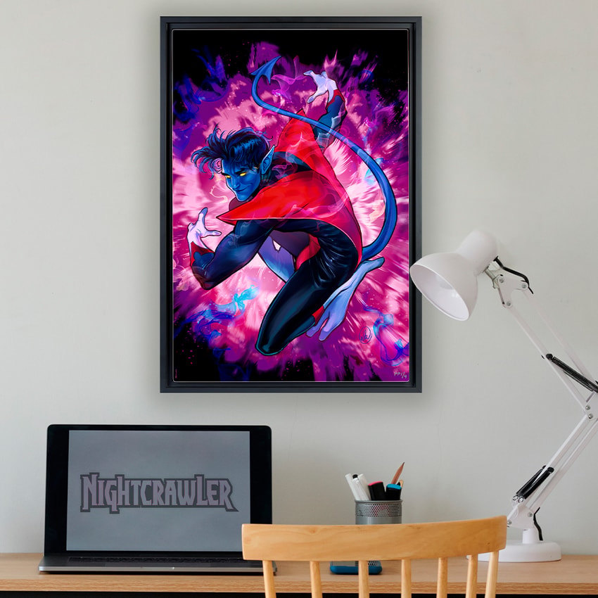 Nightcrawler Fine Art Print by Lucas Werneck | Sideshow Collectibles