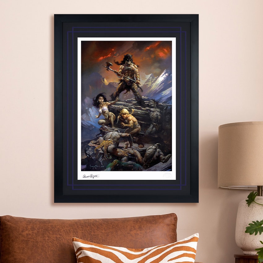 Fire and Ice Fine Art Print by Frank Frazetta | Sideshow Collectibles