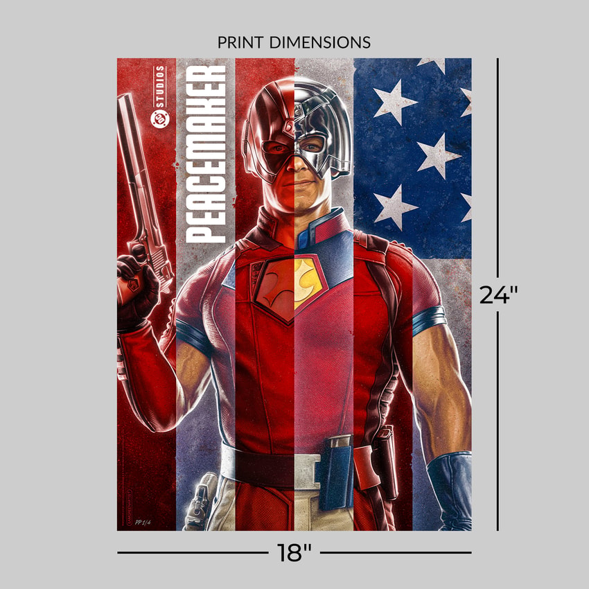 Peacemaker Fine Art Print by Sam Green | Sideshow Collectibles