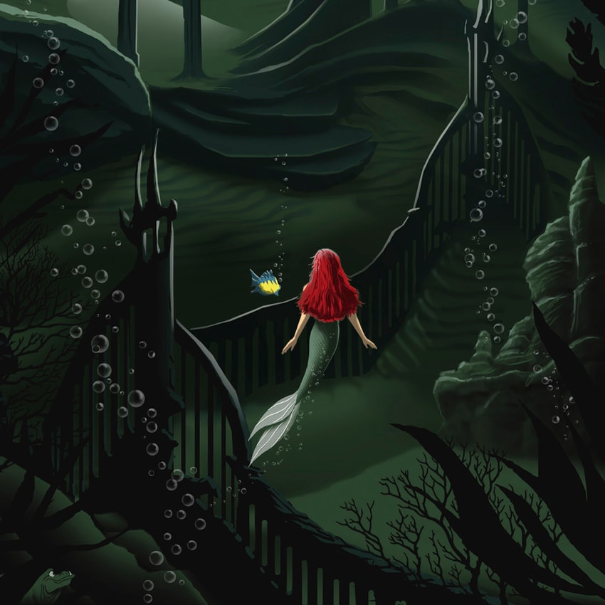 The Little Mermaid Art Print by Disney Fine Art | Sideshow Collectibles