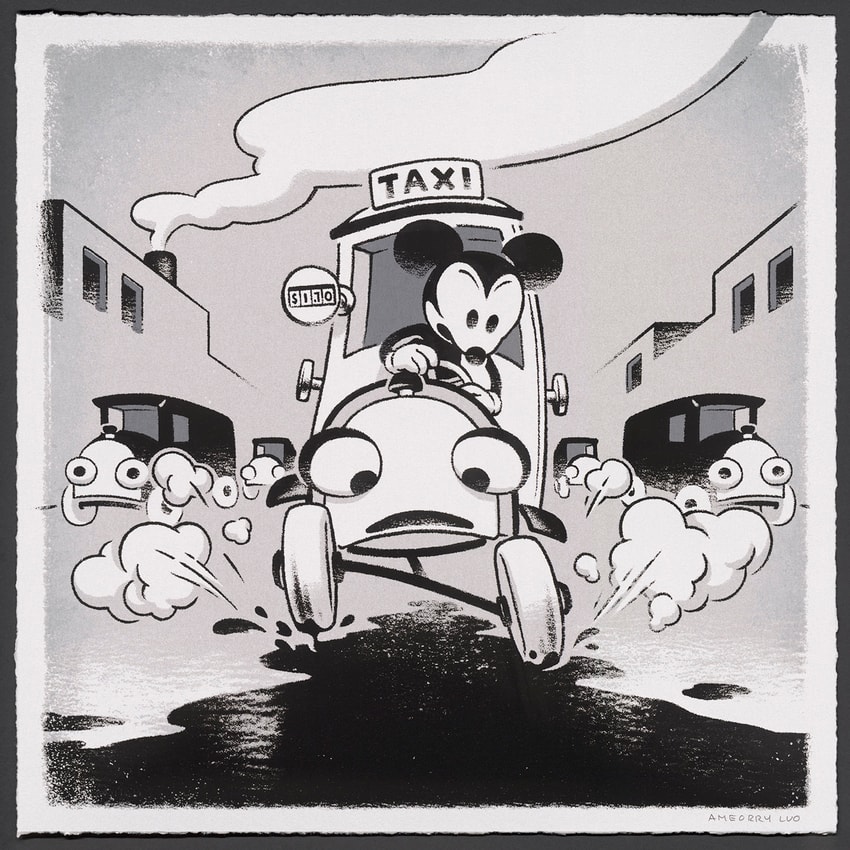 mickey mouse art set