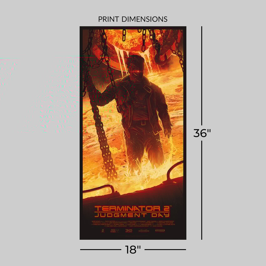 terminator 2 poster large