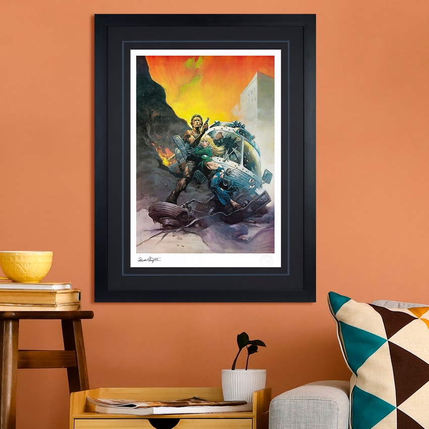 The Gauntlet Fine Art Print by Frank Frazetta | Sideshow Collectibles