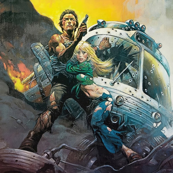 The Gauntlet Fine Art Print by Frank Frazetta | Sideshow Collectibles