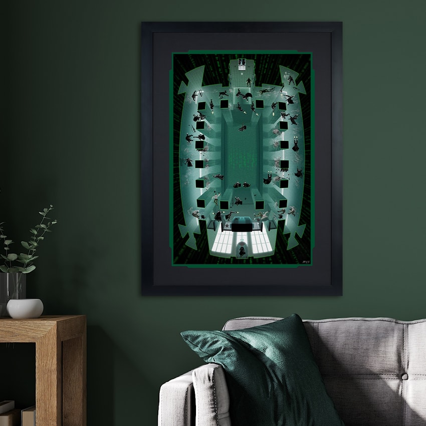 The Matrix: I Believe I Can Bring Him Back Fine Art Print by Dave ...