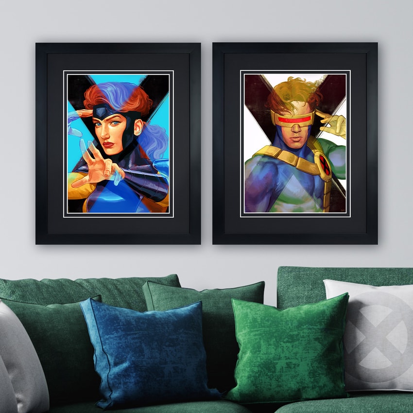 X-Men Portraits: Cyclops Fine Art Print by Uzuri | Sideshow Collectibles