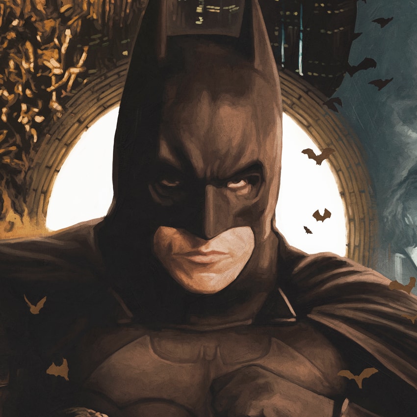 Batman Begins Movie Poster by Adam Demarti | Sideshow Collectibles