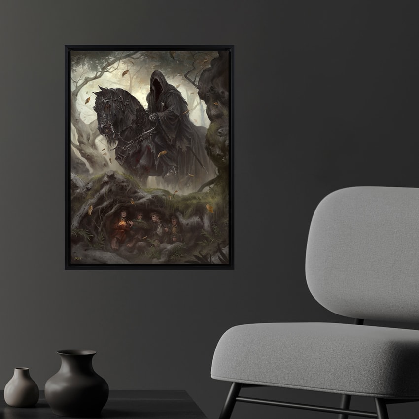 The Lord of the Rings: The Black Rider Fine Art Print by Álvaro Jiménez ...