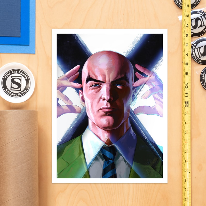 X-Men Portraits: Charles Xavier Fine Art Print by Uzuri | Sideshow ...