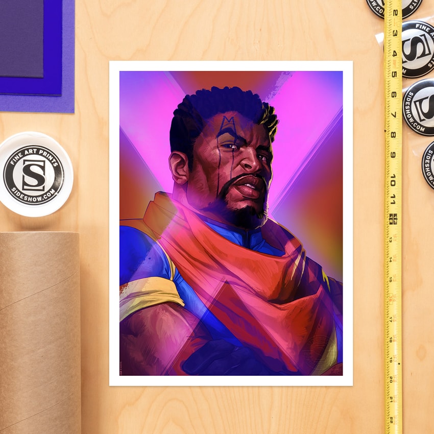 X-Men Portraits: Bishop Fine Art Print by Uzuri | Sideshow Collectibles