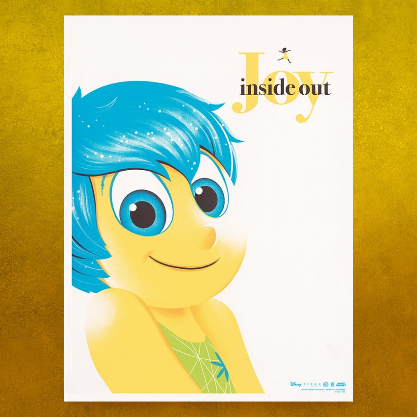 Joy (Inside Out) Art Print by Cyclops Print Works | Sideshow Collectibles