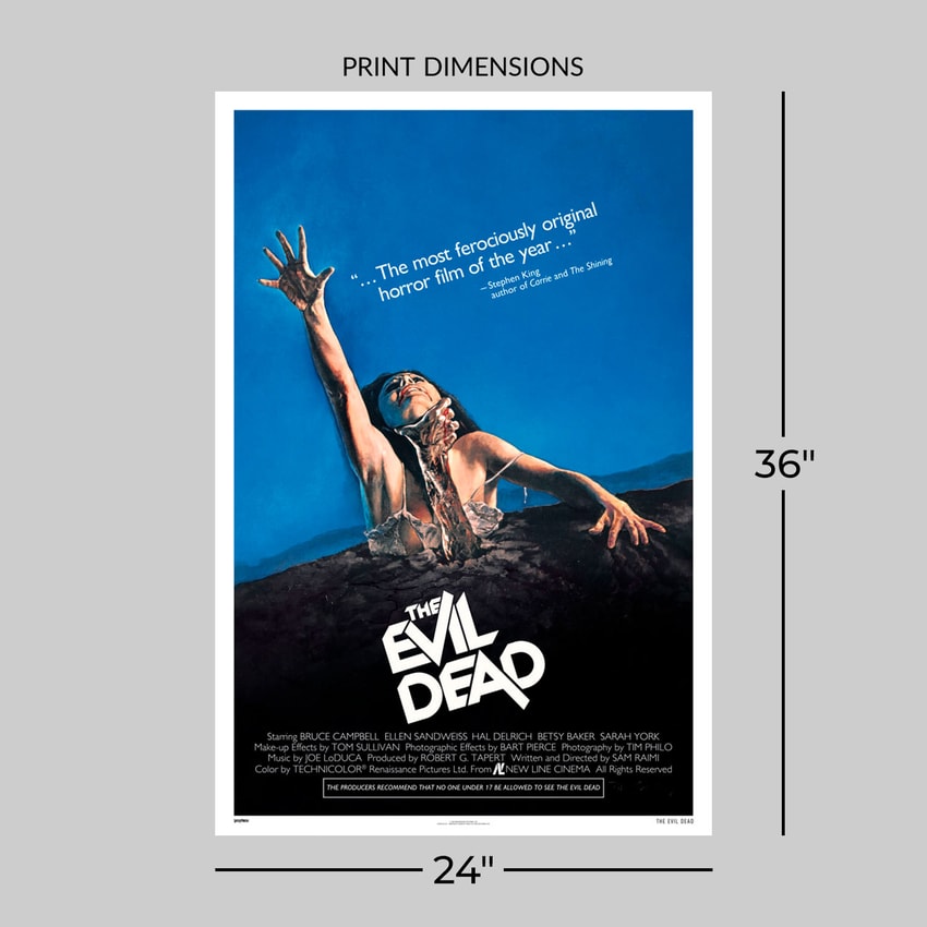 The Evil Dead Art Print by Vice Press | Sideshow Collectibles