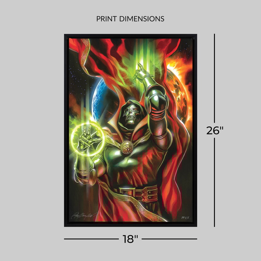 Doctor Doom: Timeless Fine Art Print by Felipe Massafera | Sideshow ...