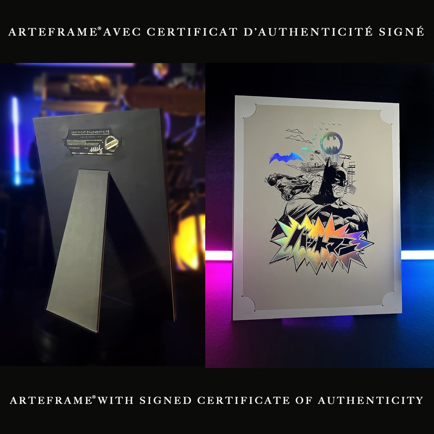 Batman™ Core (Black & Gold) Foil Letterpress Poster by Arteonn ...