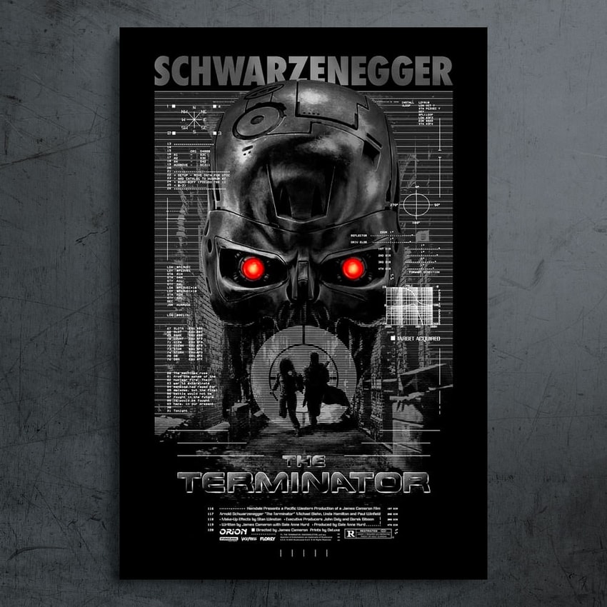 The Terminator Movie Poster by Vice Press | Sideshow Collectibles