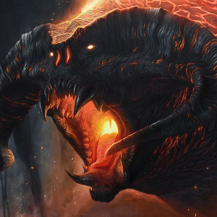 Flame of Udûn: The Balrog Fine Art Print by Jerry Vanderstelt ...