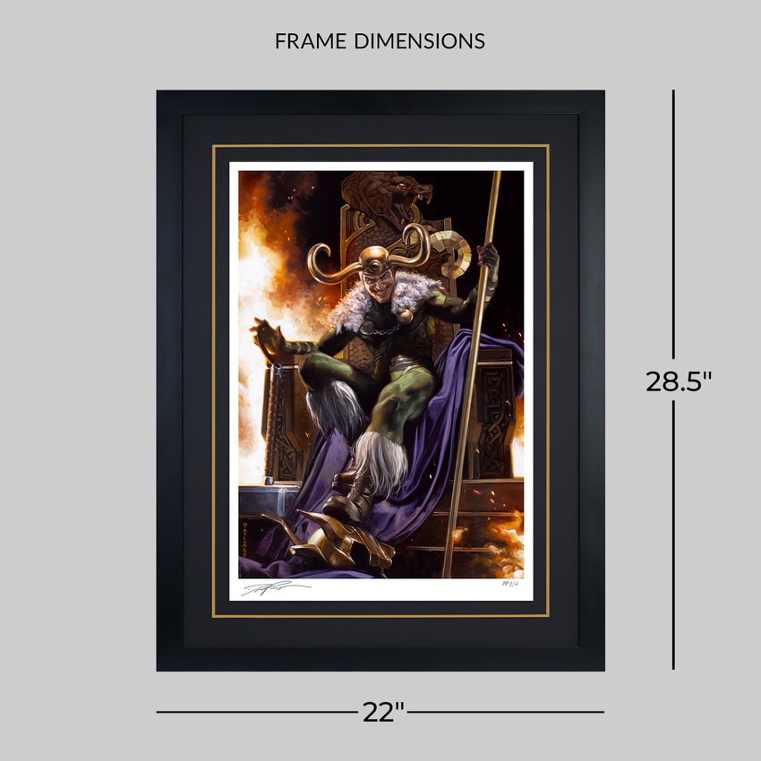 Loki: God of Mischief Fine Art Print by David Palumbo | Sideshow ...