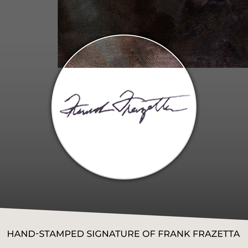 Barbarian with an Axe Fine Art Print by Frank Frazetta | Sideshow ...