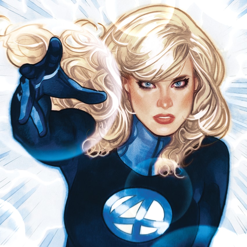 Sue Storm: The Invisible Woman Fine Art Print by Adam Hughes | Sideshow ...
