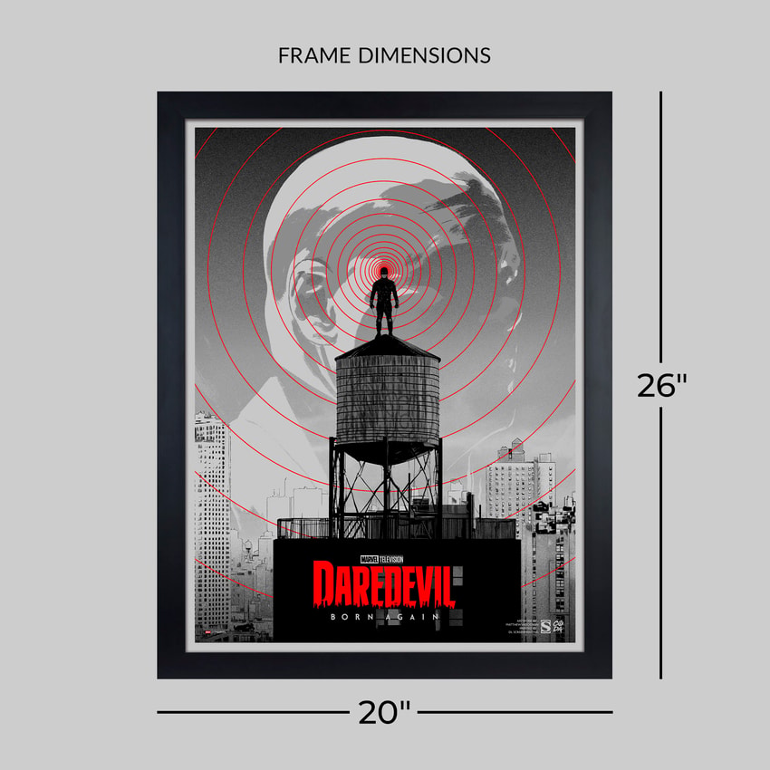 Daredevil: Born Again Screenprint By Matthew Woodson | Sideshow ...
