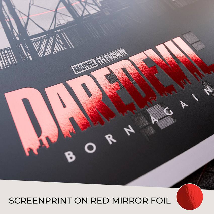 Daredevil: Born Again Screenprint By Matthew Woodson | Sideshow ...