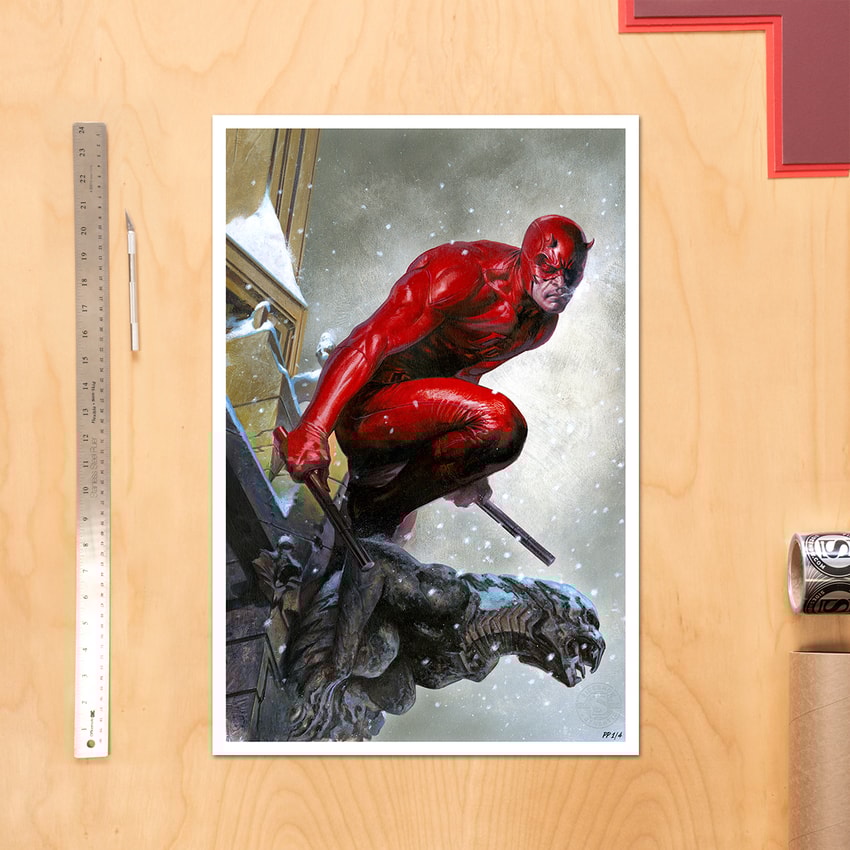 Daredevil Fine Art Print by Gabriele Dell'Otto | Sideshow Collectibles