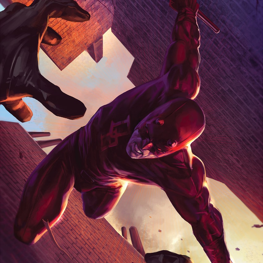 Daredevil: The Man Without Fear Fine Art Print by Marko Djurdjevic | Sideshow Collectibles