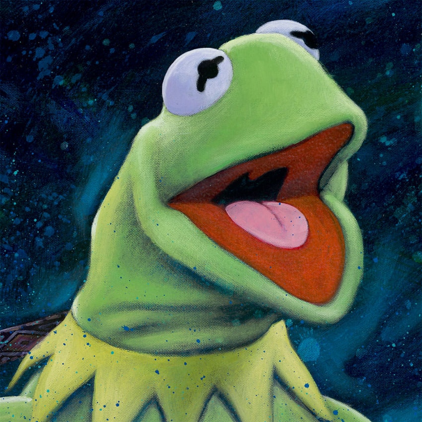 Kermit and His Banjo Art Print by Disney Fine Art | Sideshow Collectibles