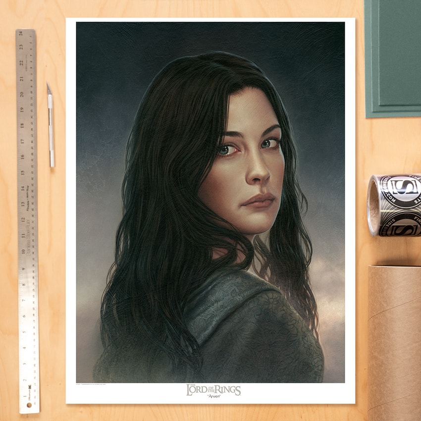 Aragorn Fine Art Print by Jerry Vanderstelt | Sideshow Collectibles