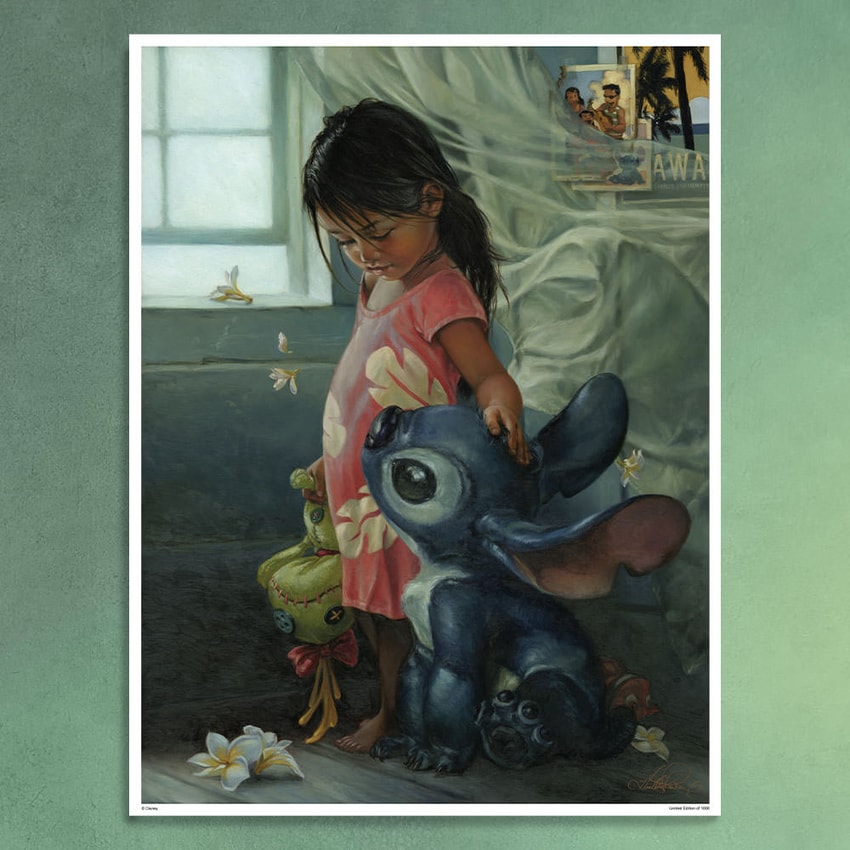 O'Hana Means Family Art Print by Disney Fine Art | Sideshow Collectibles