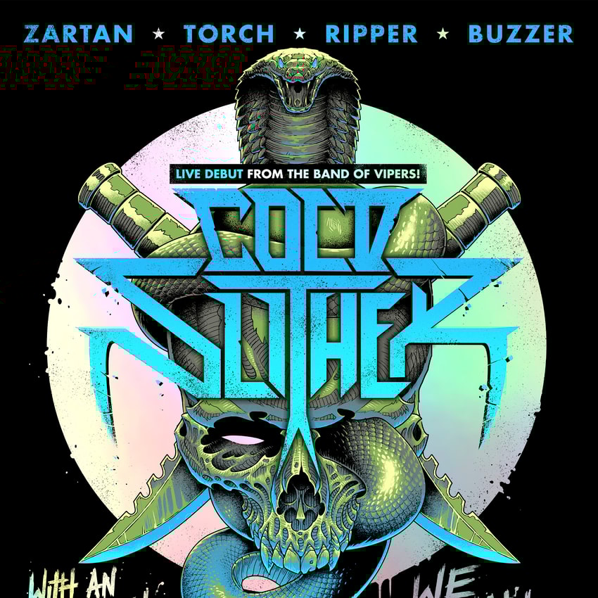 Cold Slither Swampfire Variant Screenprint by Luke Preece | Sideshow ...