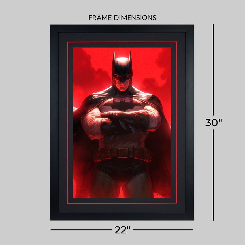 Justice League Trinity: Batman™ Fine Art Print by Prabath Wijayantha ...