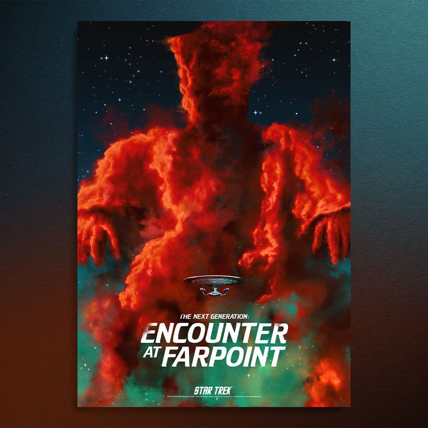 Star Trek: The Next Generation - The Best of Both Worlds Art Print by ...