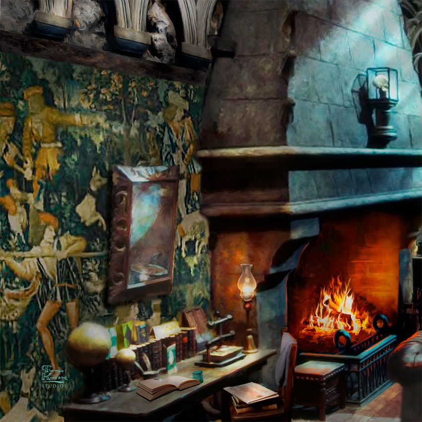 hogwarts interior art